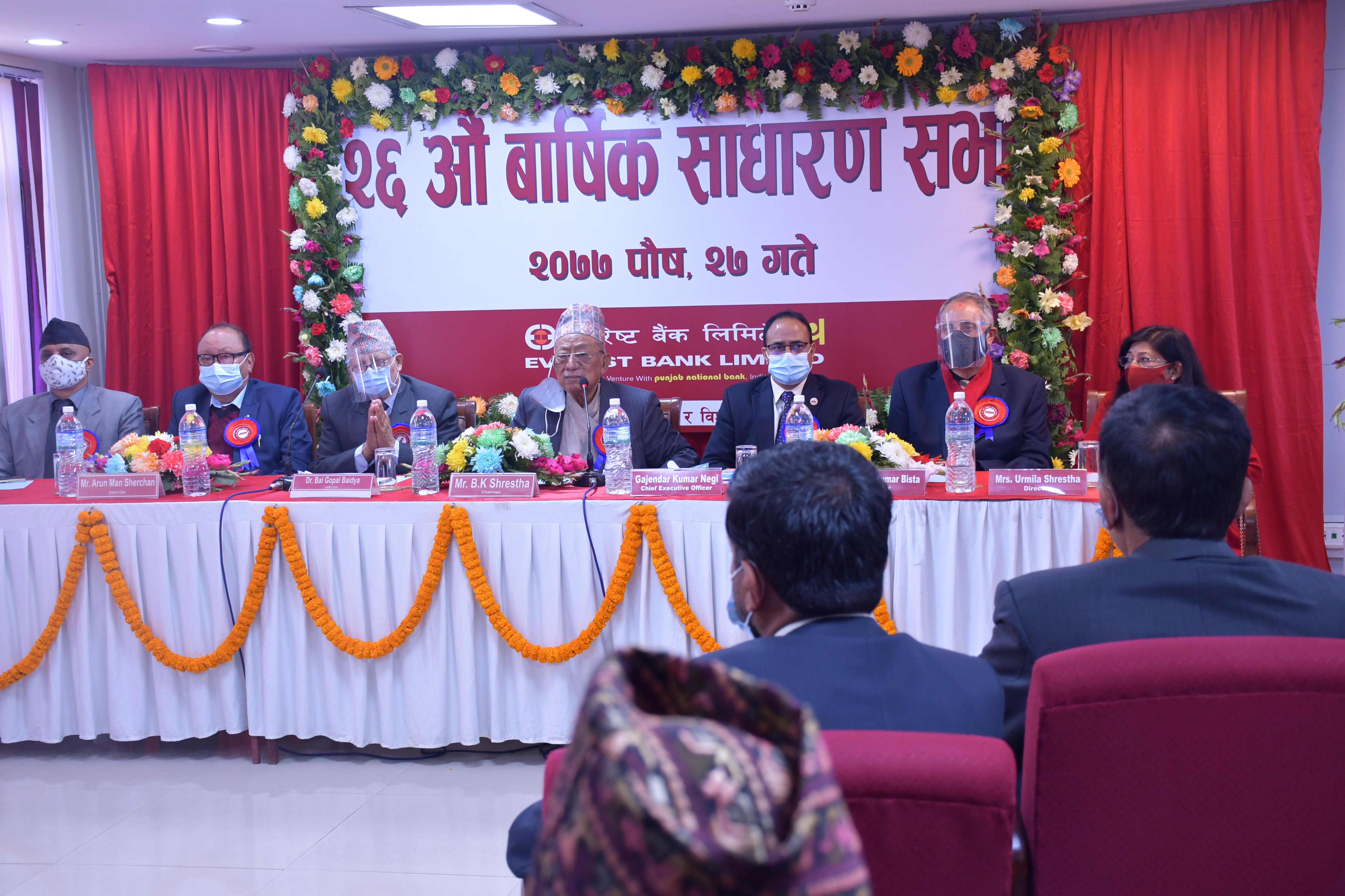 merolagani - एभरेष्ट बैंकको लाभांश पारित, शेयर स्वामित्व परिवर्तन गर्ने